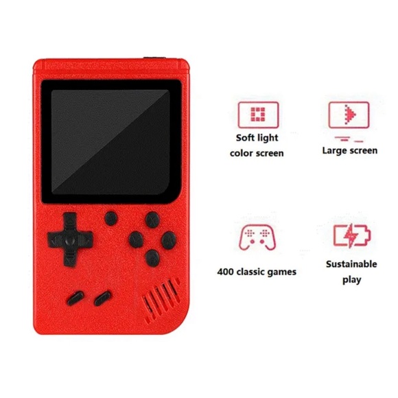 Video Games & Consoles | New Gameboy Handheld 40 Classic Games In 1 Red ...